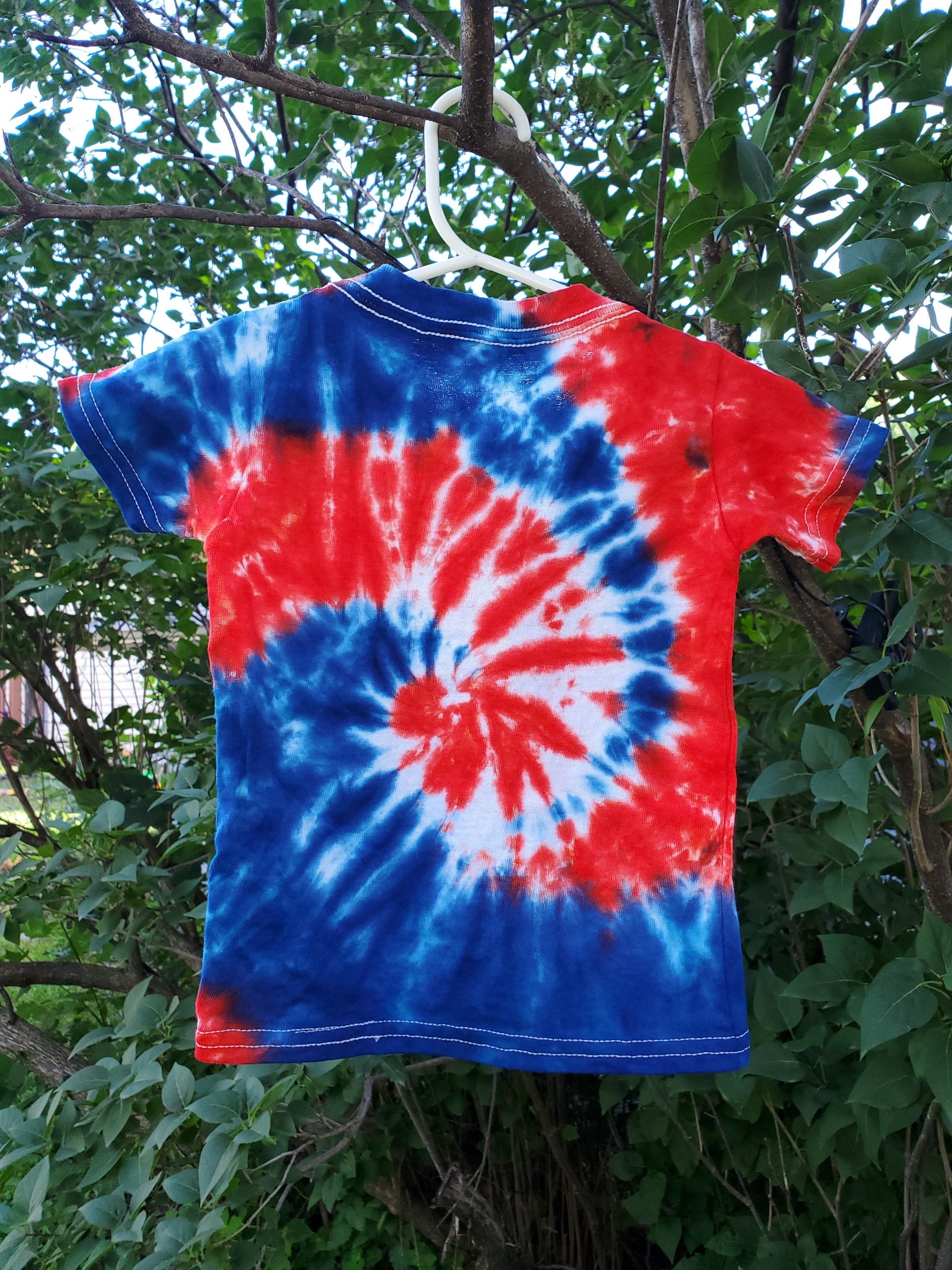 red tie dye